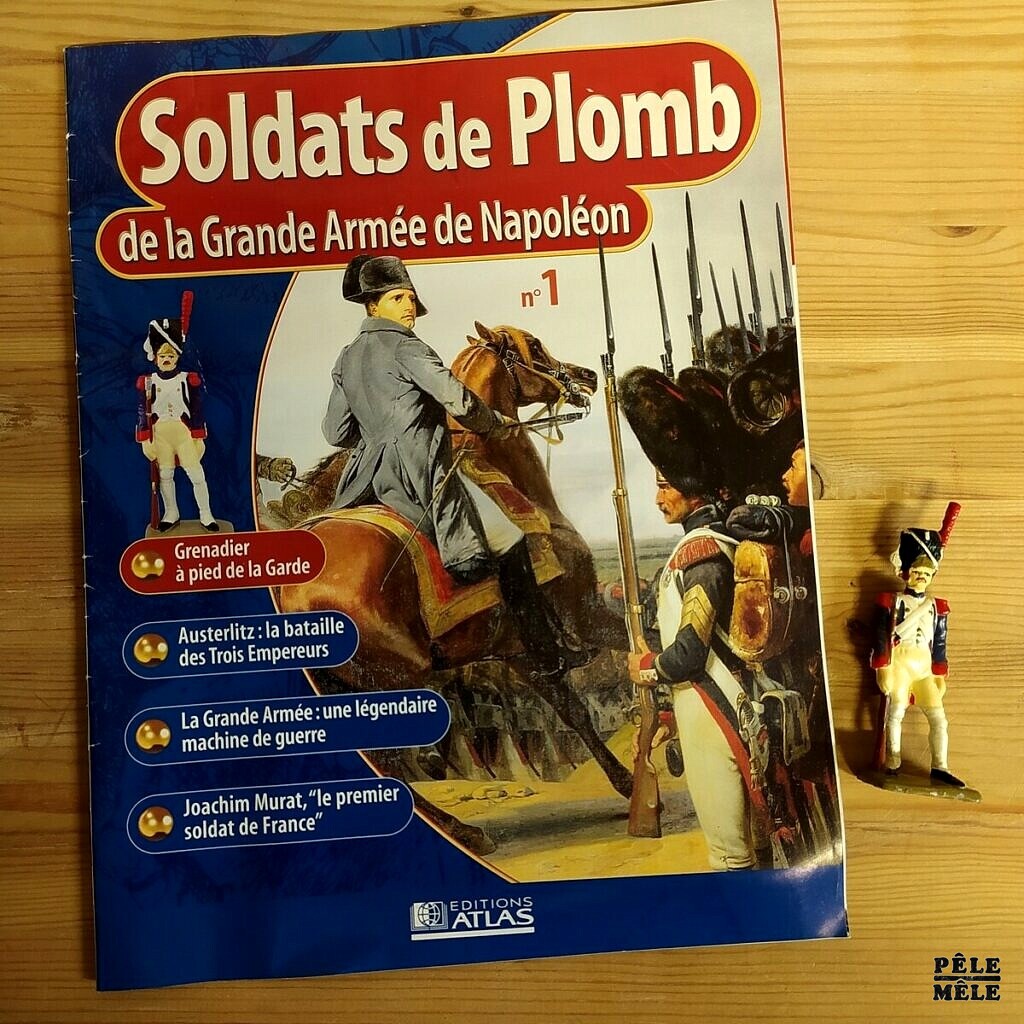 Collection "Soldats de Plomb de la Grande Armée de Napoléon #1 : Grenadier à pied de la Garde ...
