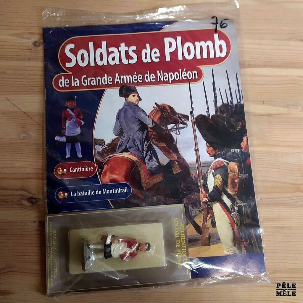 Collection "Soldats de Plomb de la Grande Armée de Napoléon #76 : Cantinière" (ÉDITIONS ATLAS ...