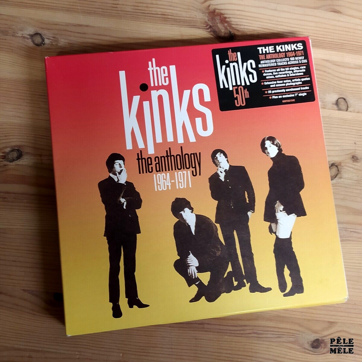 The Kinks "The Anthology 1964-1971" (LEGACY, 2014) / 5 cds + 45t - Pêle-Mêle Online