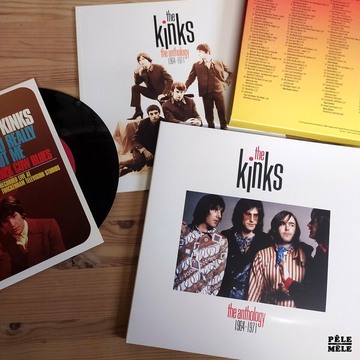 The Kinks "The Anthology 1964-1971" (LEGACY, 2014) / 5 cds + 45t - Pêle-Mêle Online