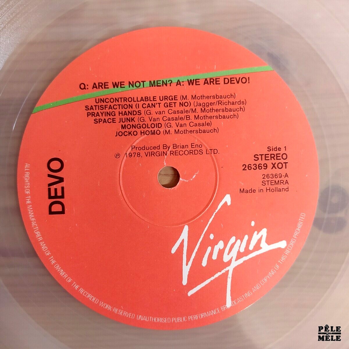 Devo "Q : Are We Not Men ? A : We Are Devo" (VIRGIN, 1978) - Pêle-Mêle Online