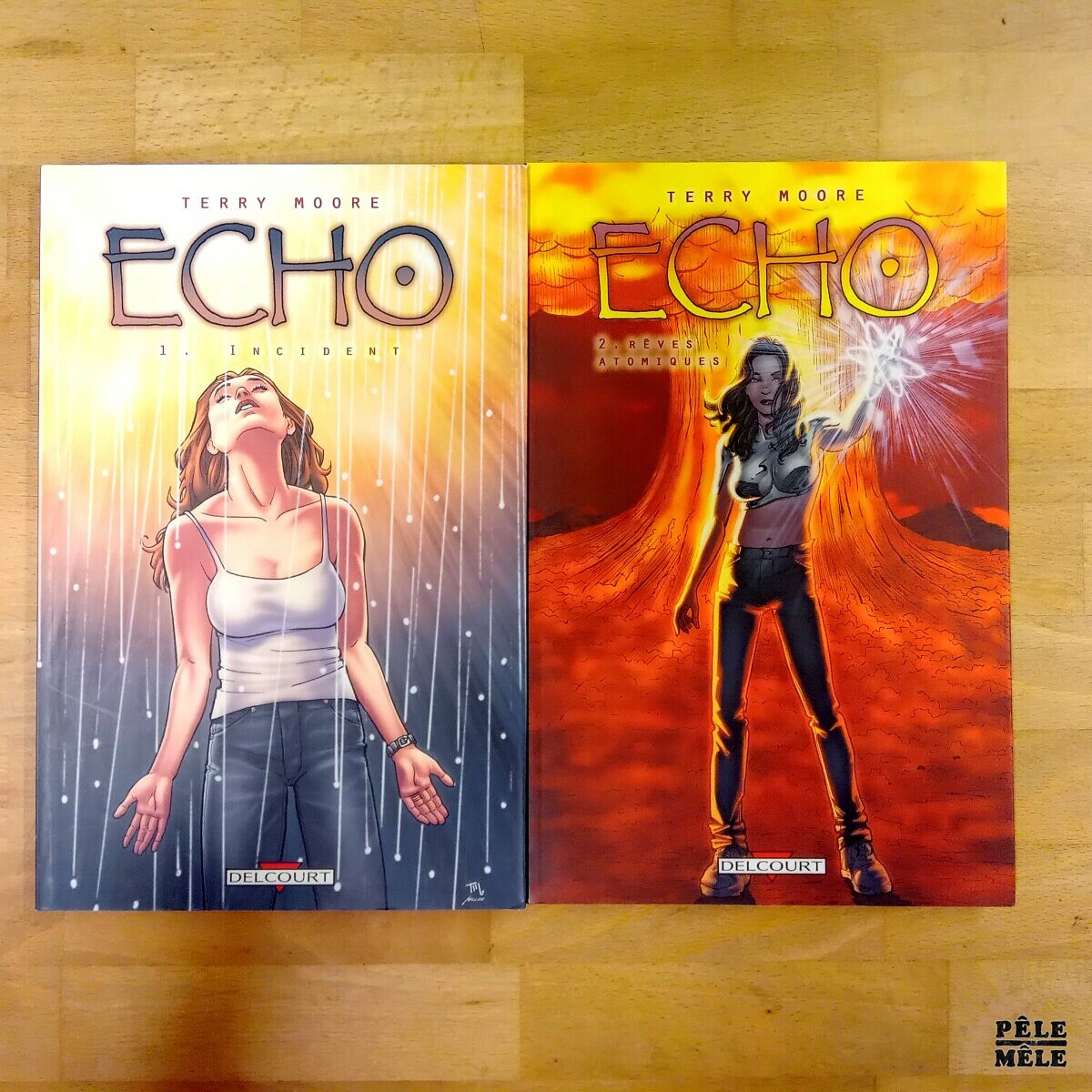 "Echo tomes 1 et 2" - Terry Moore (Delcourt) - Pêle-Mêle Online