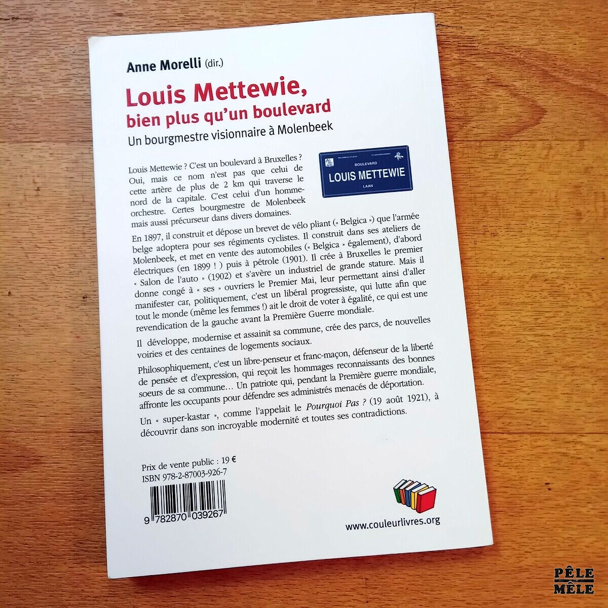 "Louis Mettewie, bien plus qu'un boulevard, un bourgmestre visionnaire ...