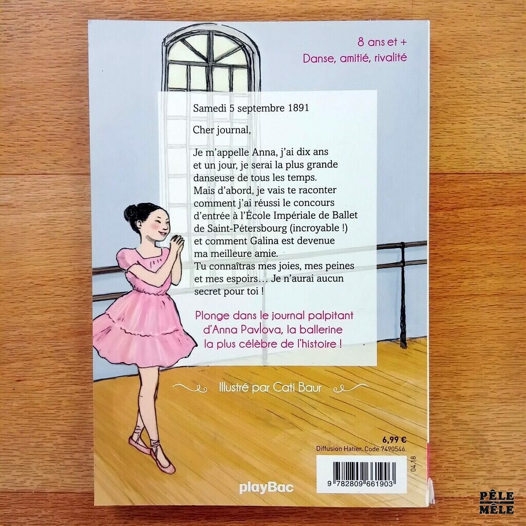 "Anna, journal d'un cygne" - Sandrine Beau (PlayBac) - Pêle-Mêle Online