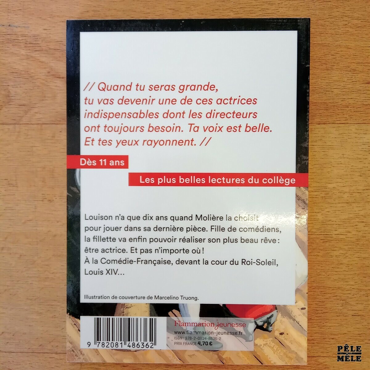 "Louison et Monsieur Molière" - Marie-Christine Helgerson (Flammarion ...