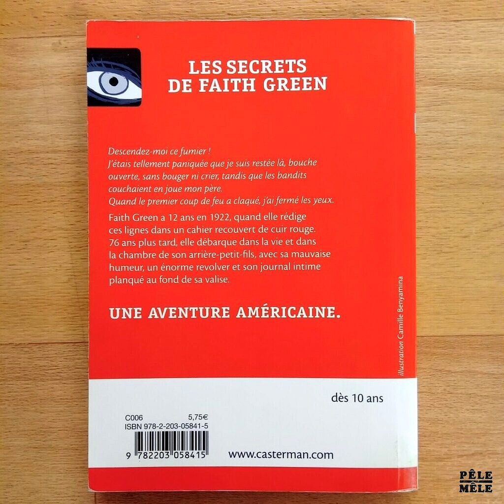 "Les secrets de Faith Green" - Jean-François Chabas (Casterman) - Pêle ...