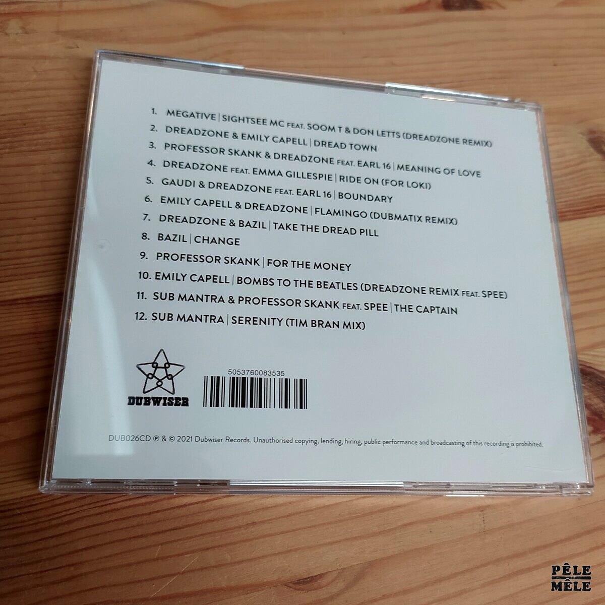 Compilation "Dreadzone presents : Dubwiser Volume Two" (DUBWISER, 2021) - Pêle-Mêle Online