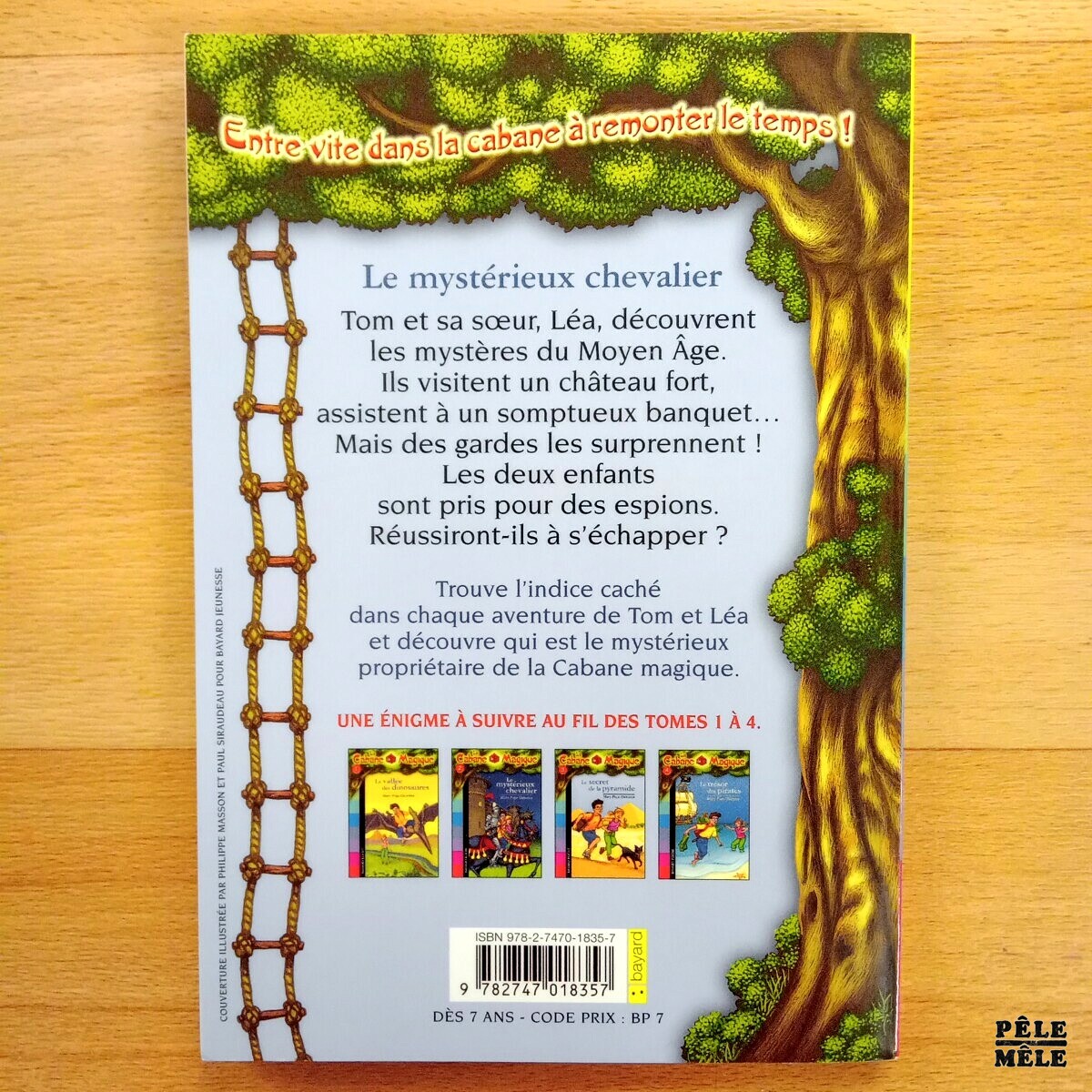 "La cabane magique : le mystérieux chevalier" - Mary Pope Osborne ...
