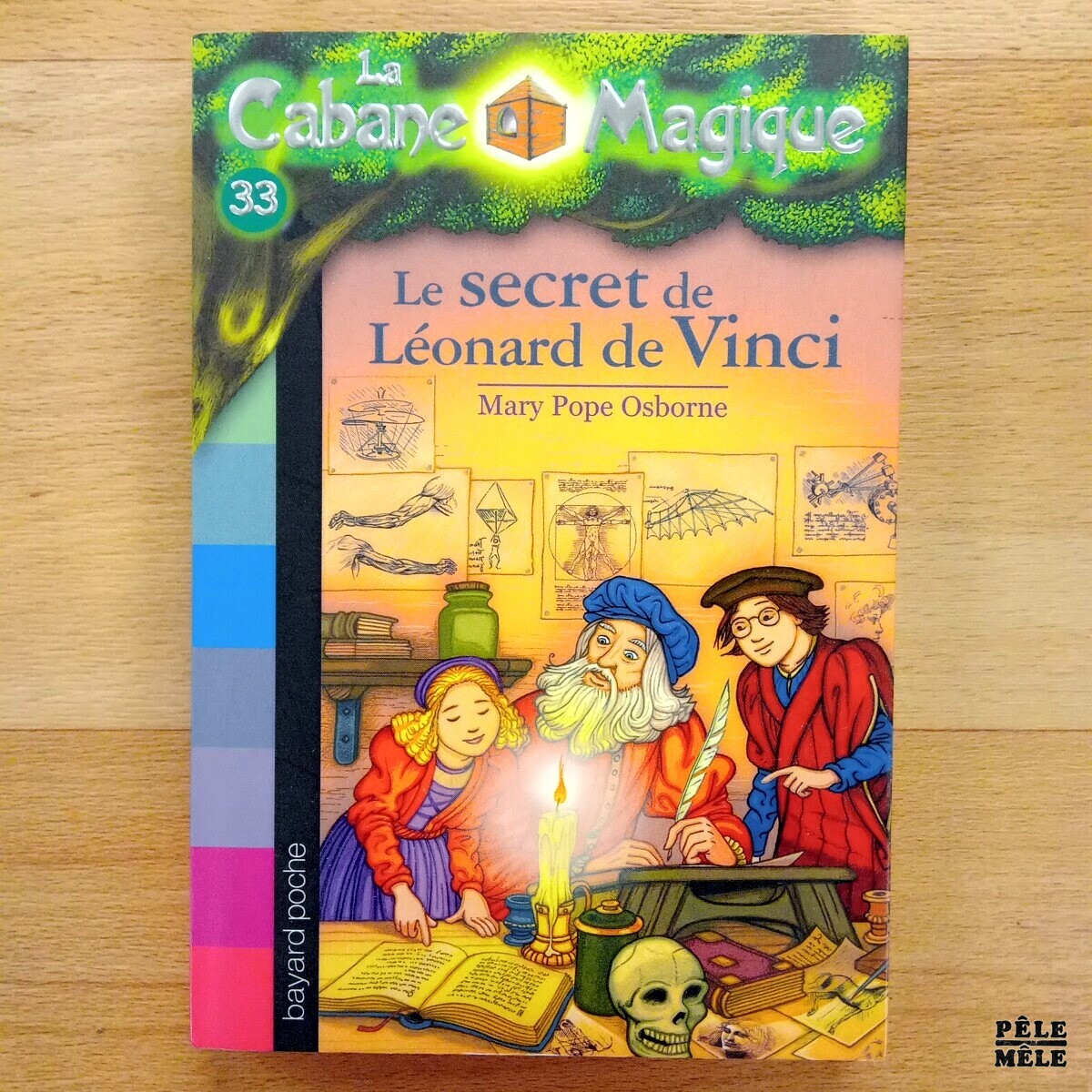 "La cabane magique : le secret de Léonard de Vinci" - Mary Pope Osborne ...