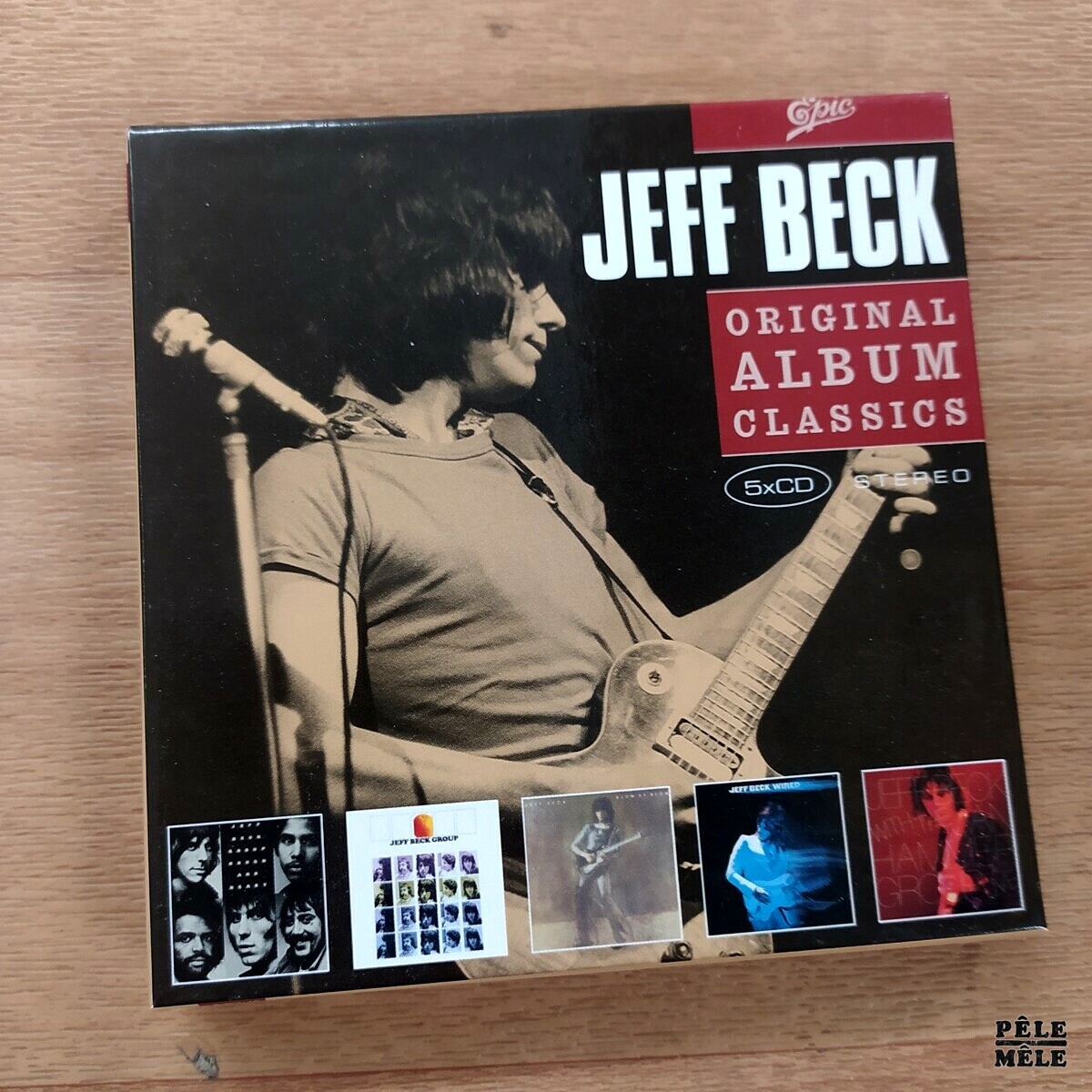 Jeff Beck “Original Album Classics” (COLUMBIA) / 5 cds - Pêle-Mêle Online