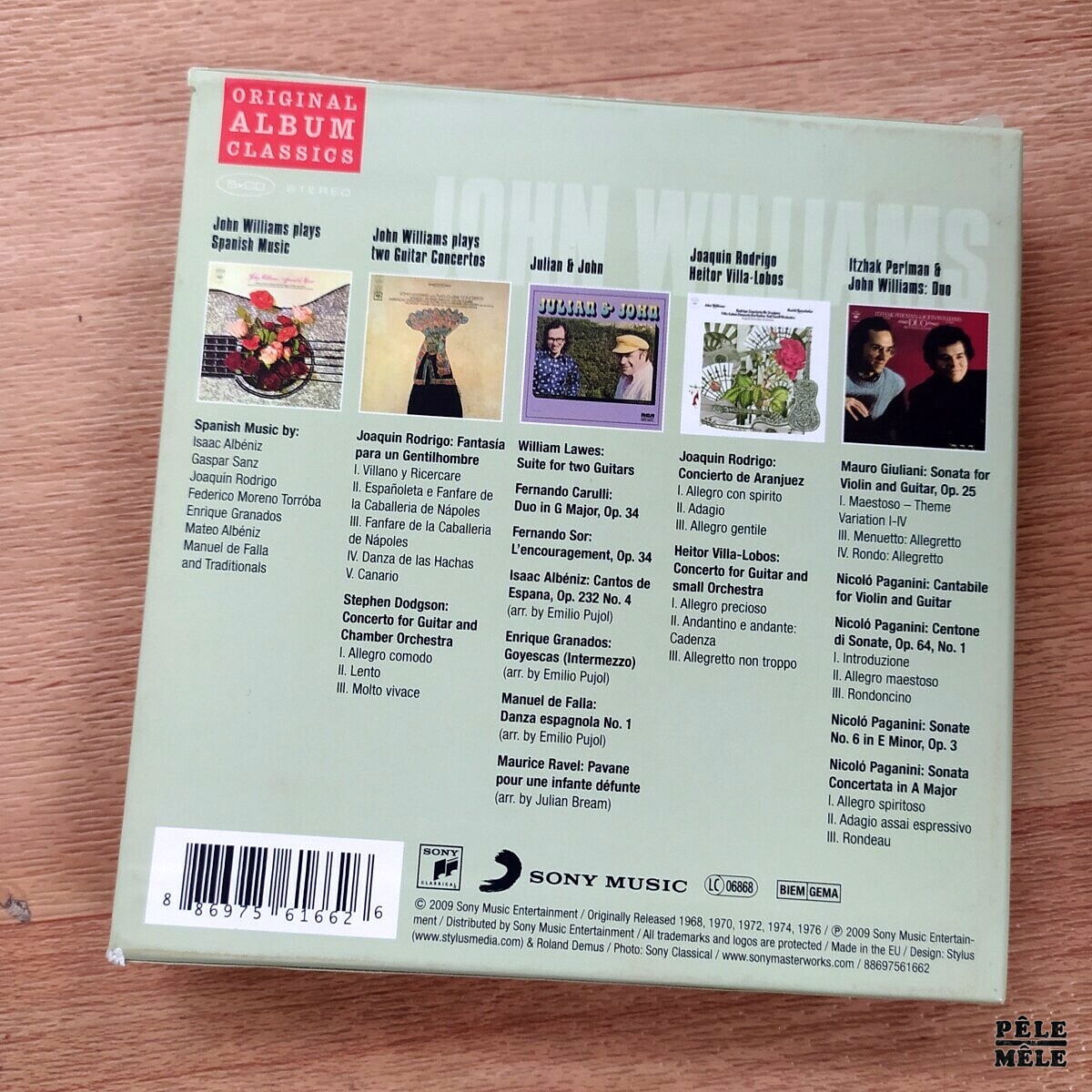 John Williams “Original Album Classics” (COLUMBIA) / 5 cds - Pêle-Mêle ...