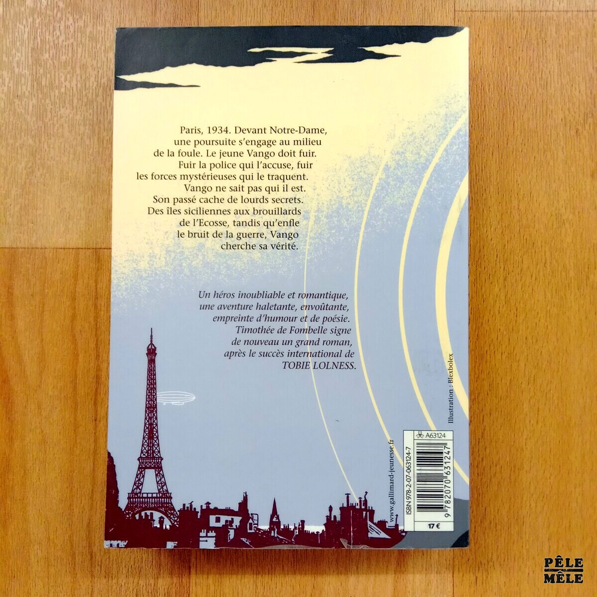 "Vango, tome 1" - Timothée de Fombelle (Gallimard Jeunesse) - Pêle-Mêle ...