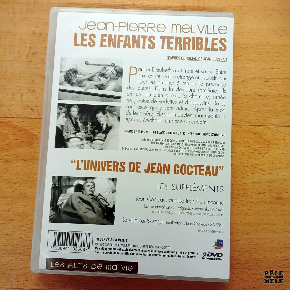 "Les enfants terribles" - Jean-Pierre Melville - Pêle-Mêle Online