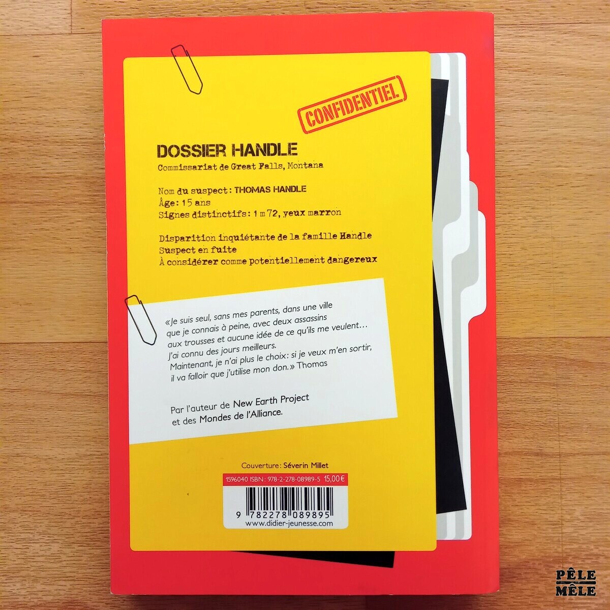 "Le dossier Handle" - David Moitet (Didier Jeunesse) - Pêle-Mêle Online