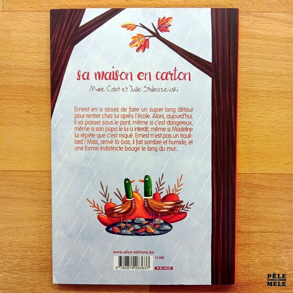 "Sa maison en carton" - Marie Colot & Julie Staboszevski (Alice ...