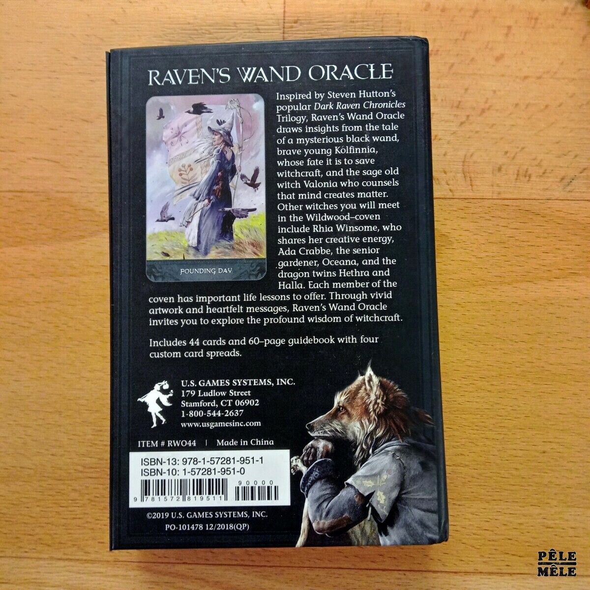 "Raven's wand Oracle" - Steven Hutton - Pêle-Mêle Online