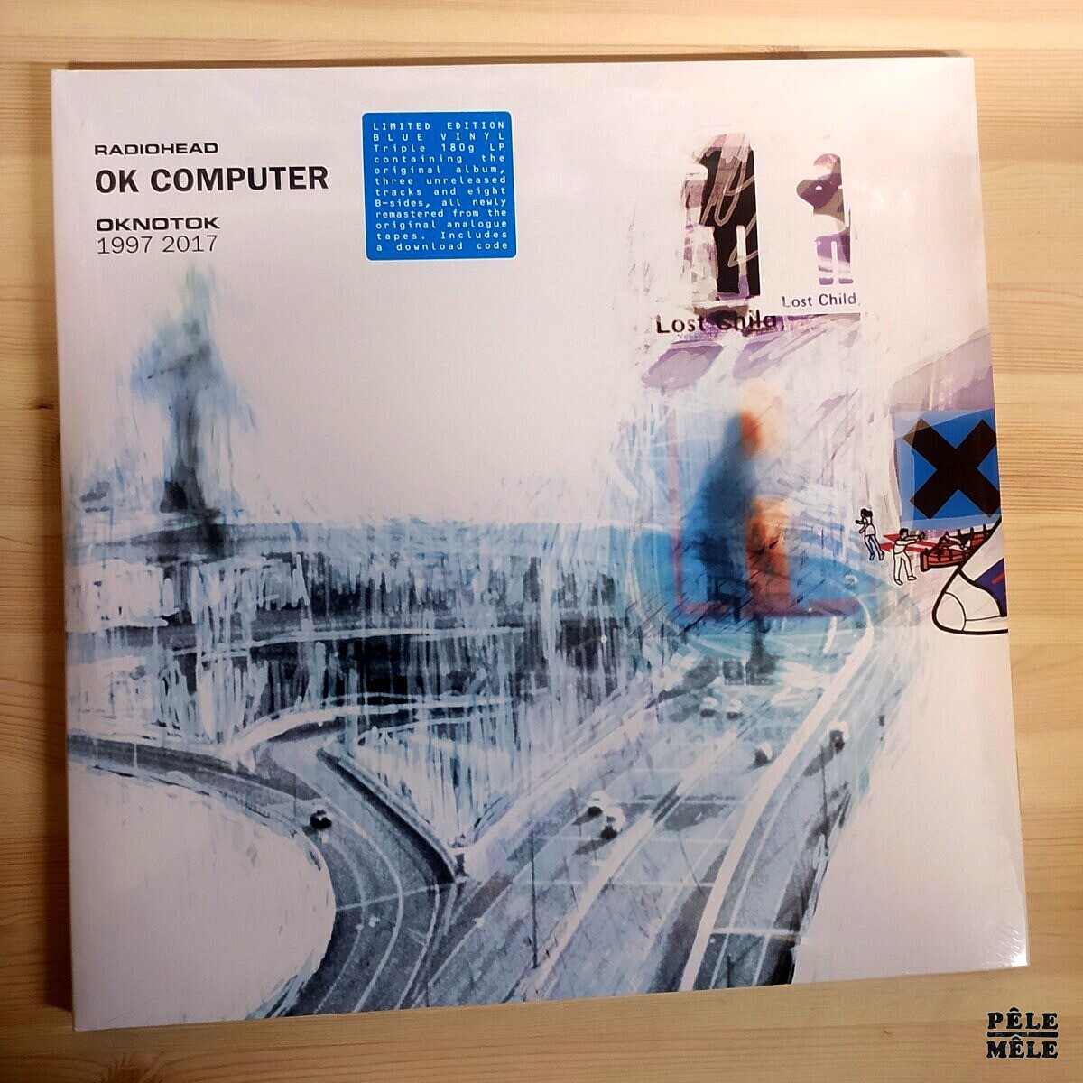 Radiohead "Ok Computer : Oknotok 1997-2017" Limited Edition Blue Vinyl ...