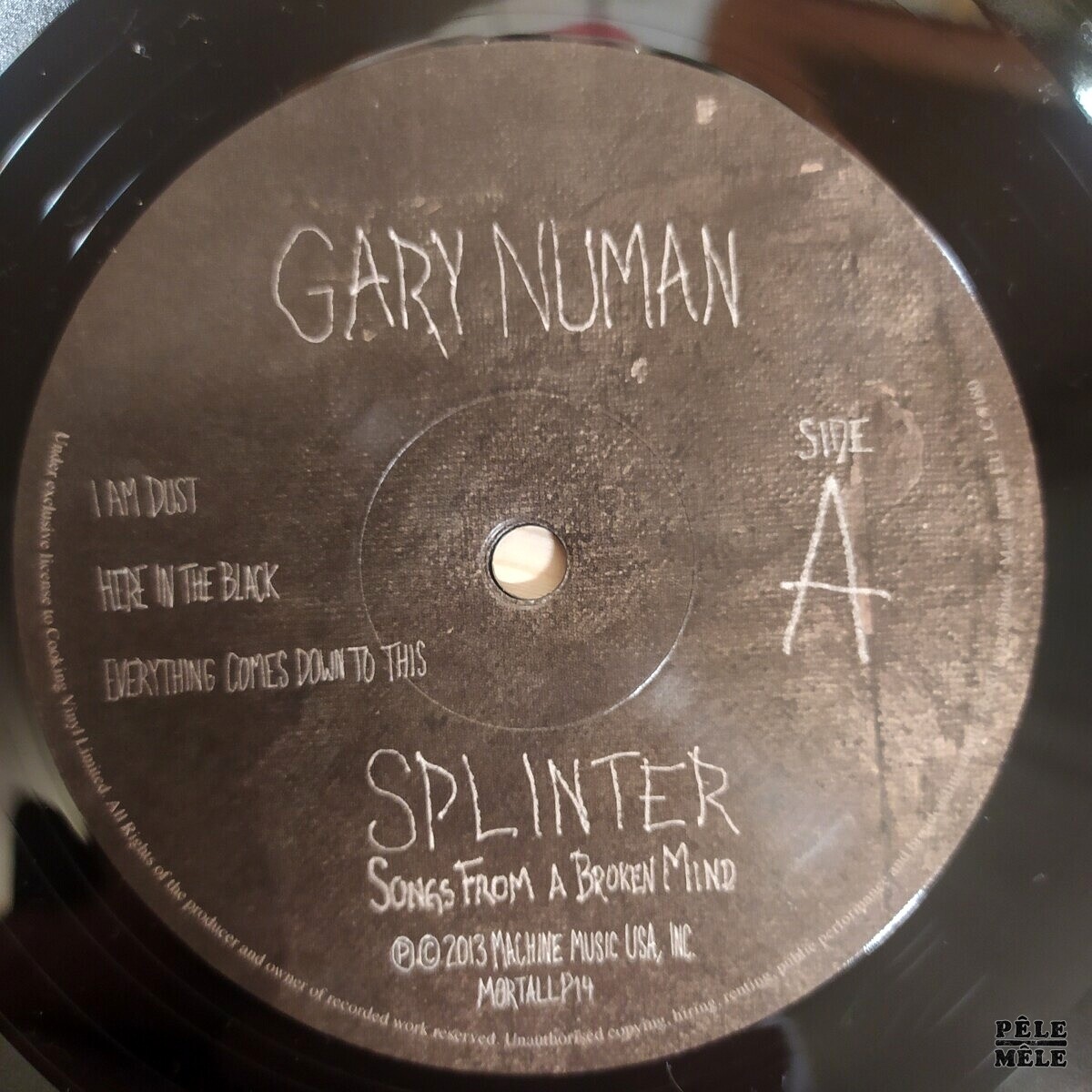 Gary Numan "Splinter, Songs from a Broken Mind" (MACHINE MUSIC, 2013 ...