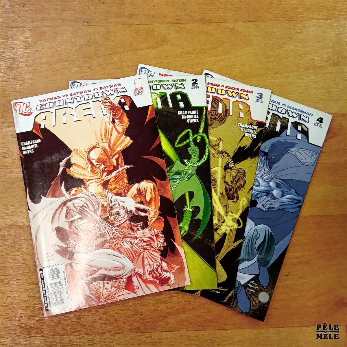 "Countdown Arena" #1-4 (complete) - Champagne, McDaniel & Owens (DC Comics) - Pêle-Mêle Online
