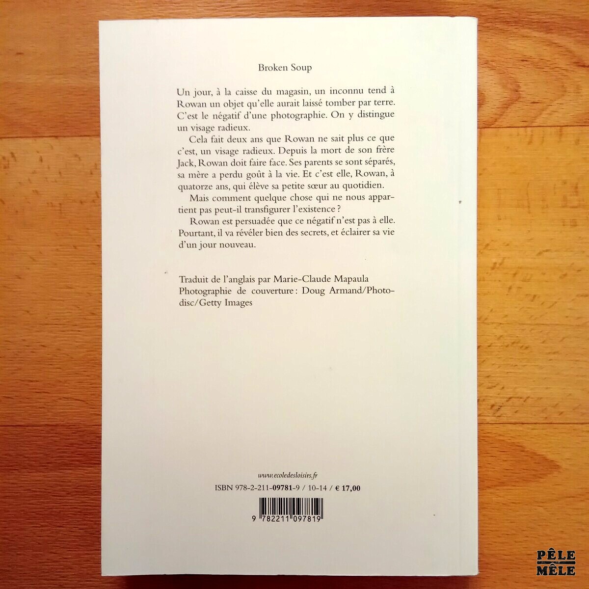 "Broken Soup" - Jenny Valentine (École des loisirs) - Pêle-Mêle Online