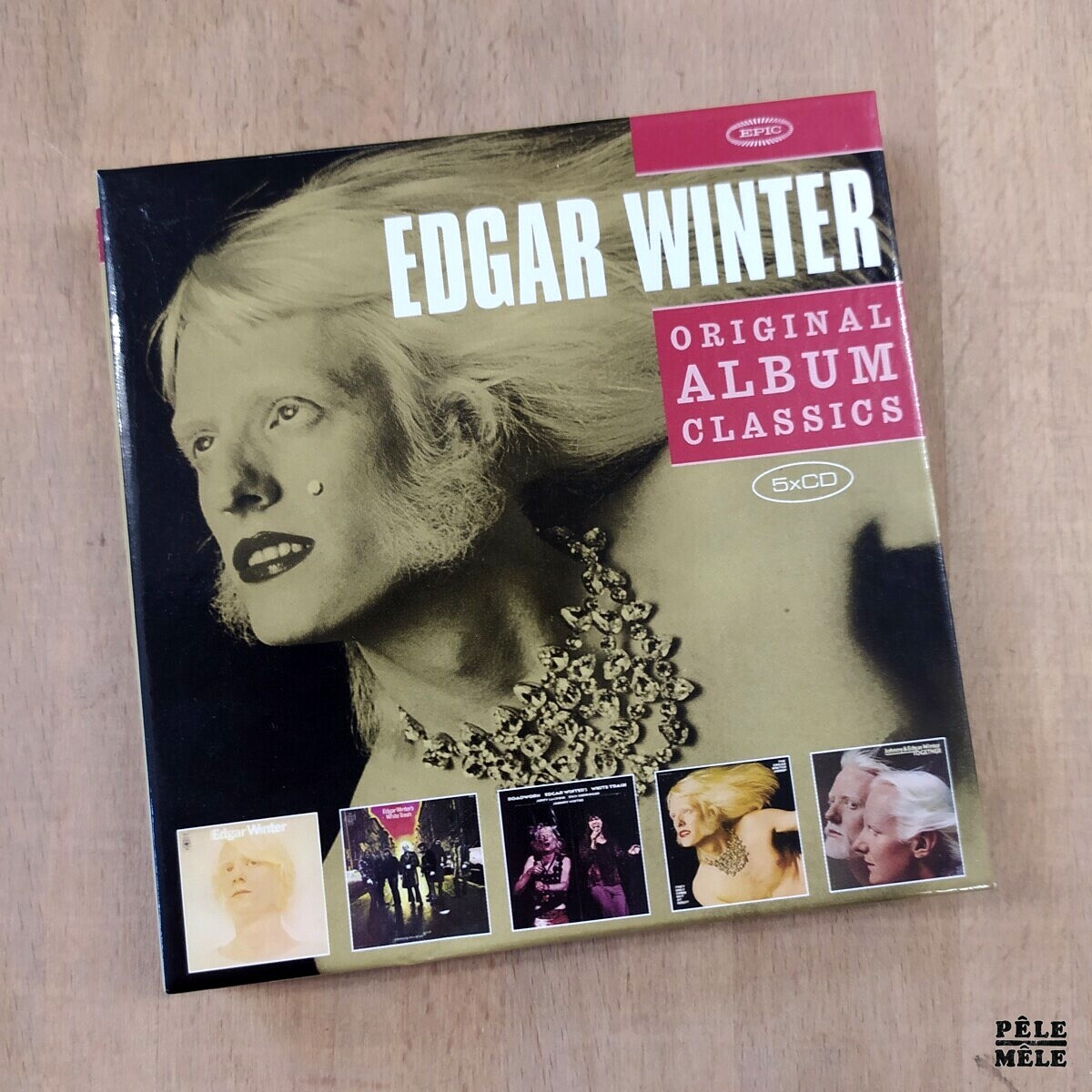 Edgar Winter “Original Album Classics” (EPIC) / 5 cds - Pêle-Mêle Online