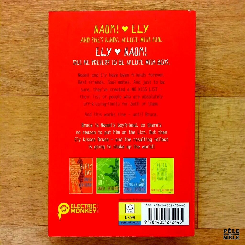 "Naomi & Ely's No Kiss List" - Rachel Cohn & David Levithan (Electric ...