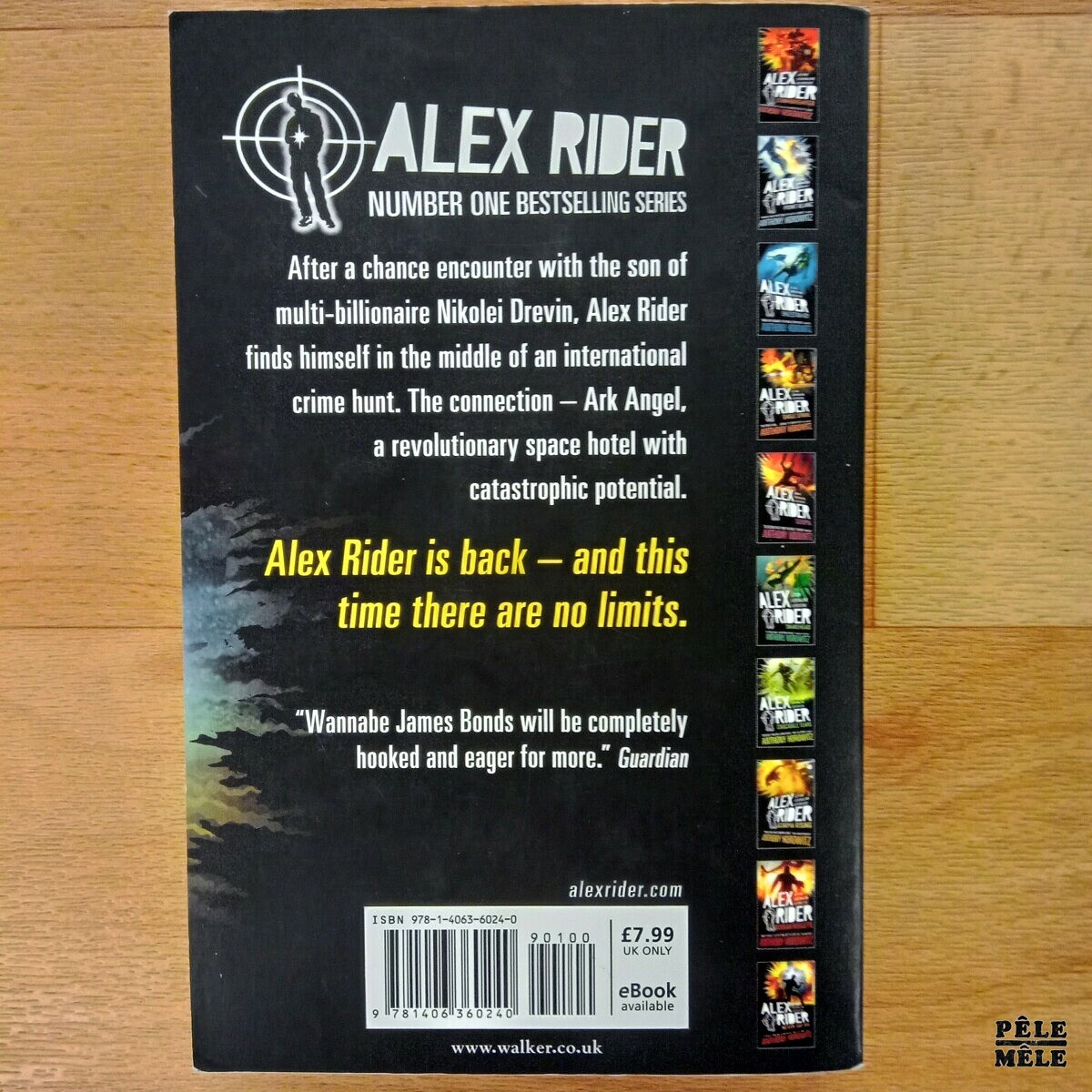 "Alex Rider : Ark Angel" - Anthony Horowitz (Walker Books) - Pêle-Mêle ...