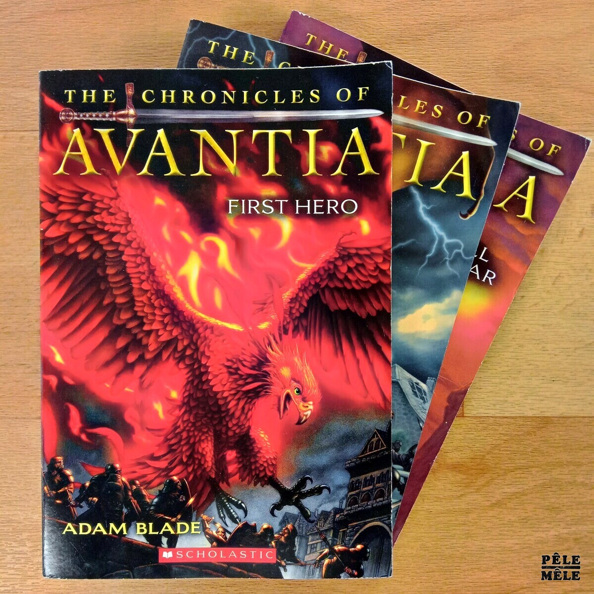 "The Chronicles of Avantia" tomes 1 à 3 - Adam Blade (Scholastic ...