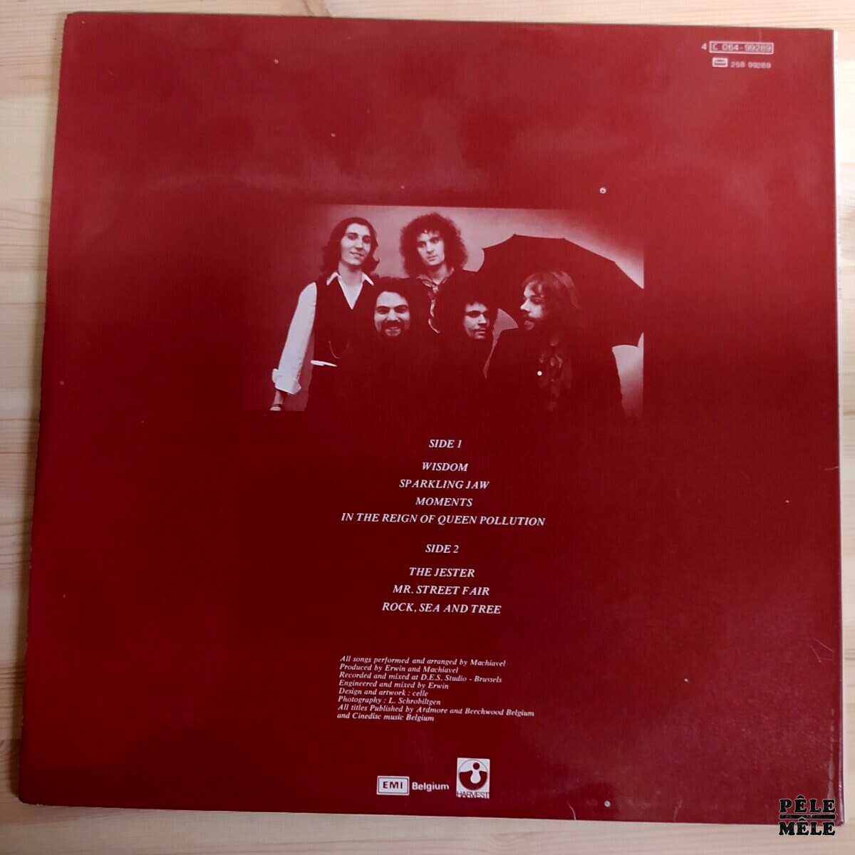 Machiavel "Jester" (HARVEST, 1977) - Pêle-Mêle Online