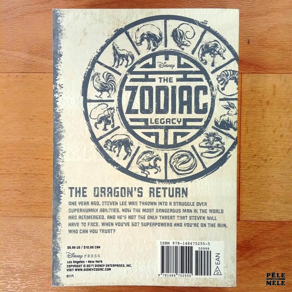 "The Zodiac Legacy : The Dragon's Return" - Stan Lee, Stuart Moore ...