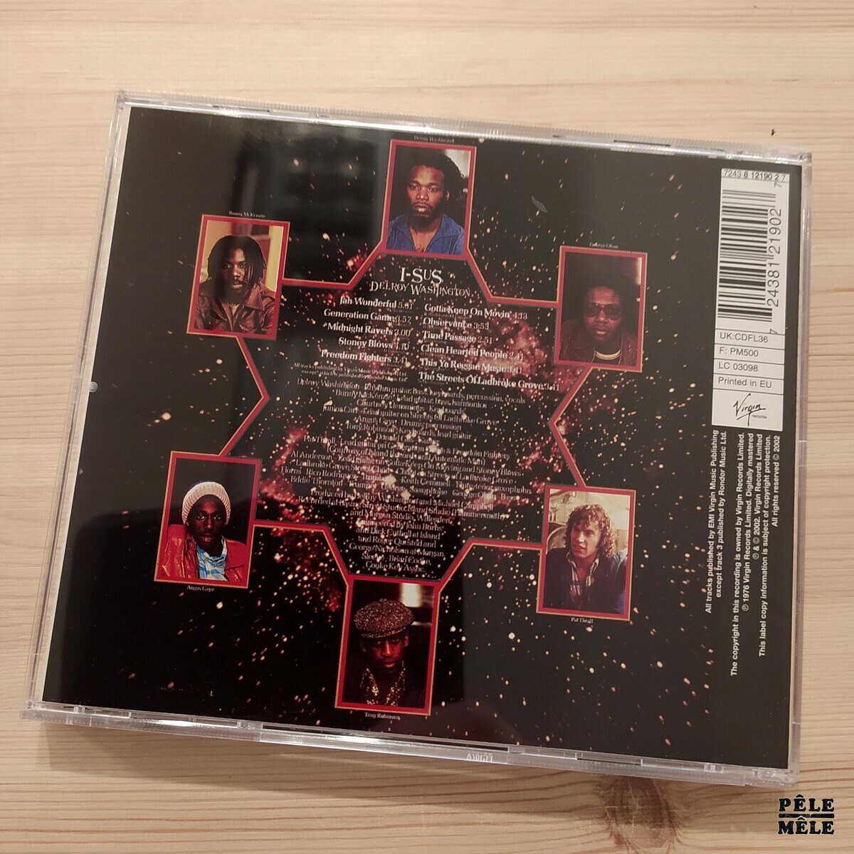 Delroy Washington "I-Sus" (VIRGIN, 1976) - Pêle-Mêle Online