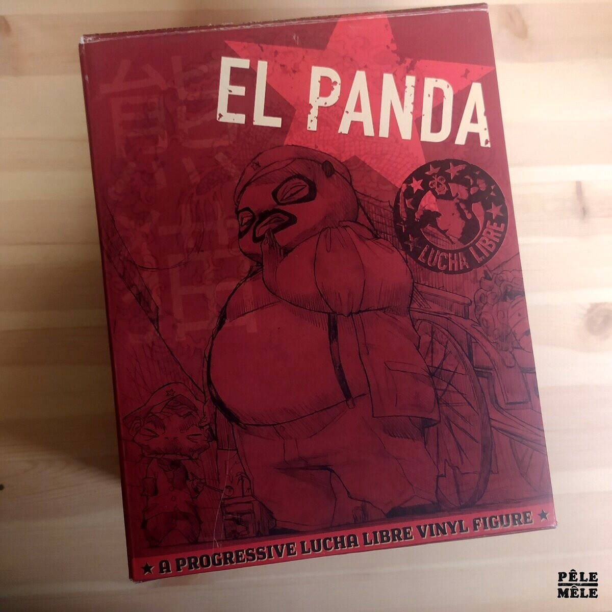 Figurine Lucha Libre "El Panda" (MUTTPOP) - Pêle-Mêle Online