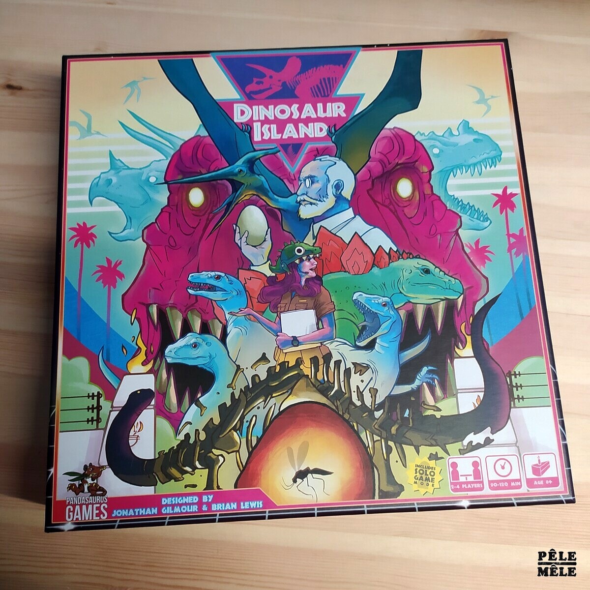 Jonathan Gilmour / Brian Lewis "Dinosaur Island" (PANDASAURUS GAMES ...