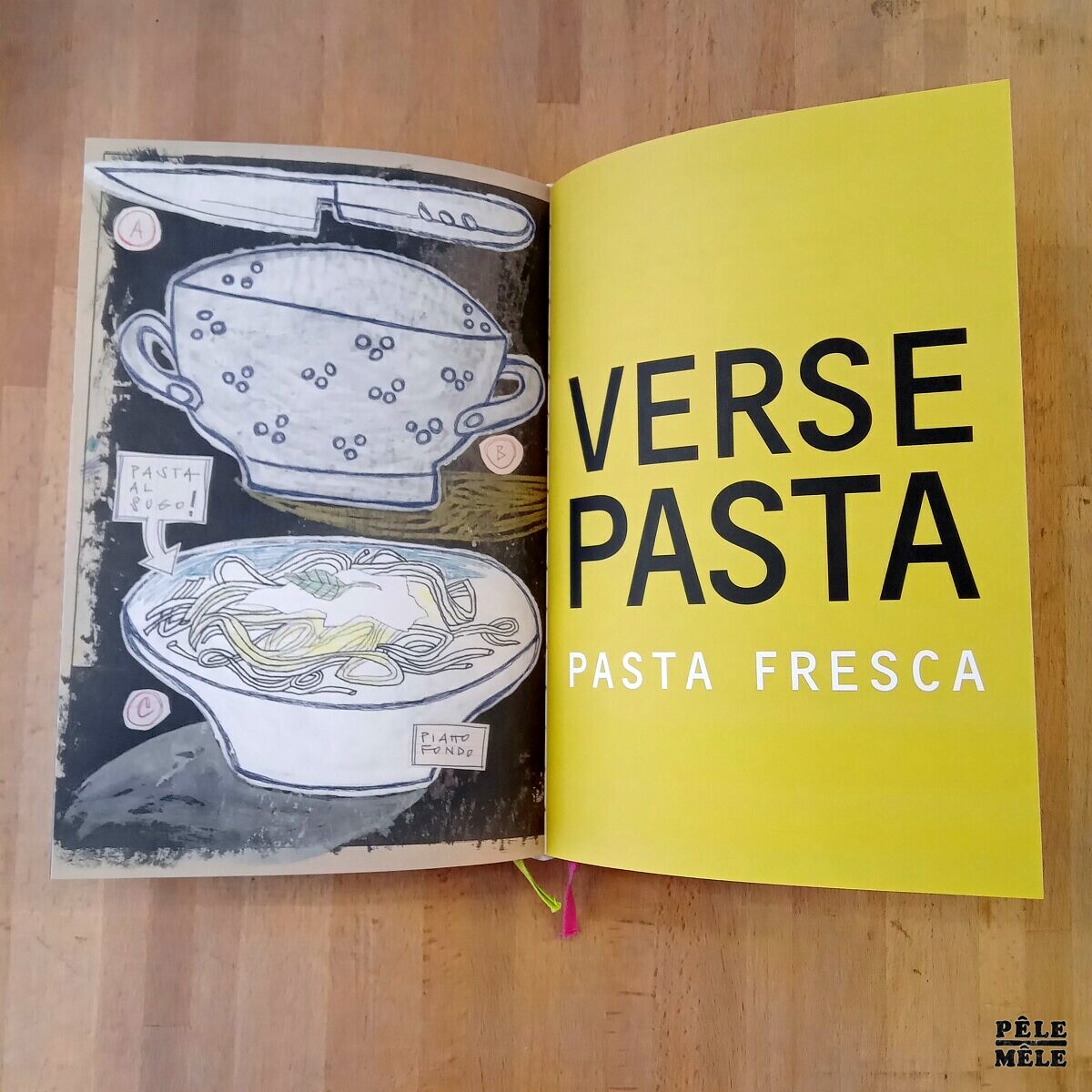 "De zilveren lepel - Pasta" (Van Dishoeck) - Pêle-Mêle Online