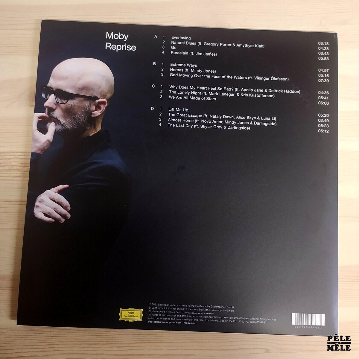 Moby "Reprise" (DEUTSCHE GRAMMOPHON) / 2 lps - Pêle-Mêle Online