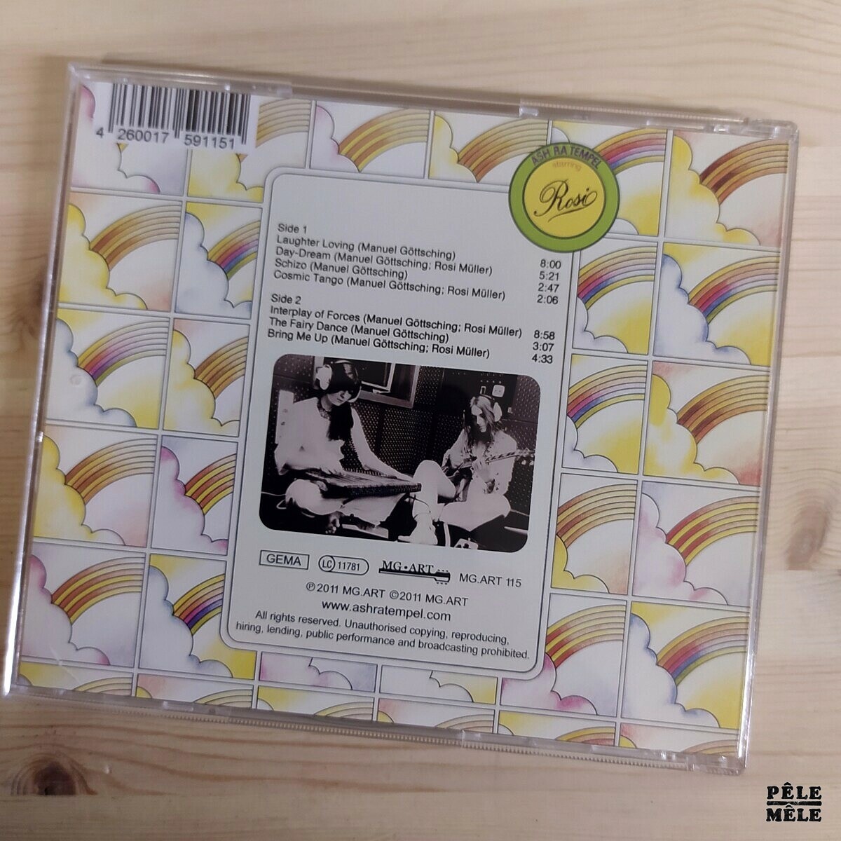 Ash Ra Tempel "Starring Rosi" (KOSMISCHE MUSIK, 1973) - Pêle-Mêle Online