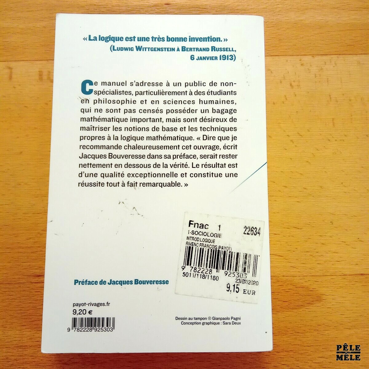 "Introduction à la logique" - François Rivenc - Pêle-Mêle Online
