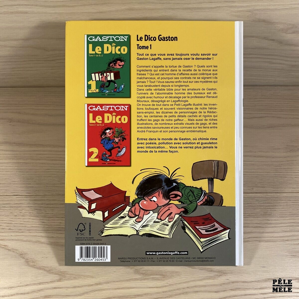 Gaston Le Dico Tome 1 & 2 - Complet - Pêle-Mêle Online