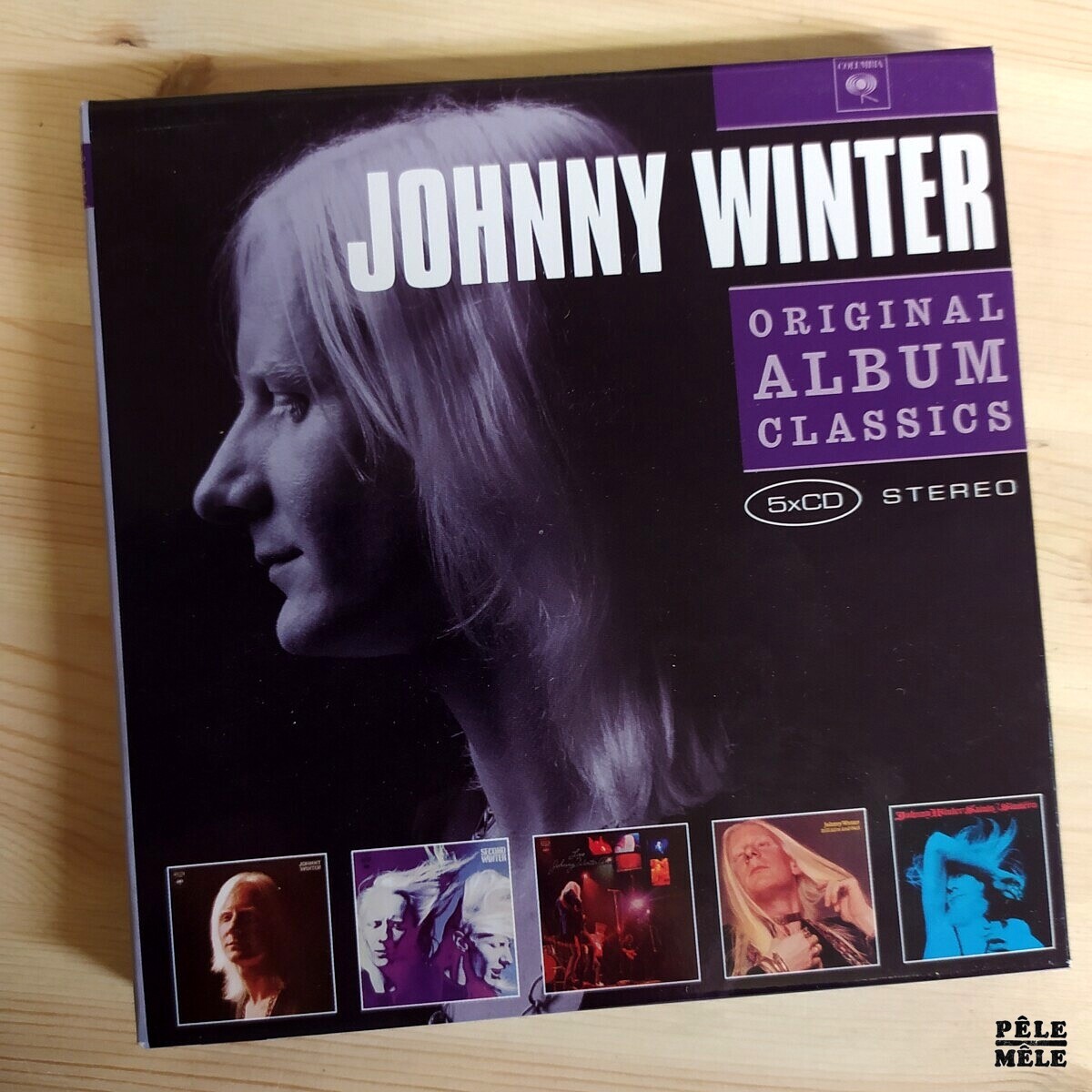 Johnny Winter “Original Album Classics” (CBS) / 5 cds - Pêle-Mêle Online