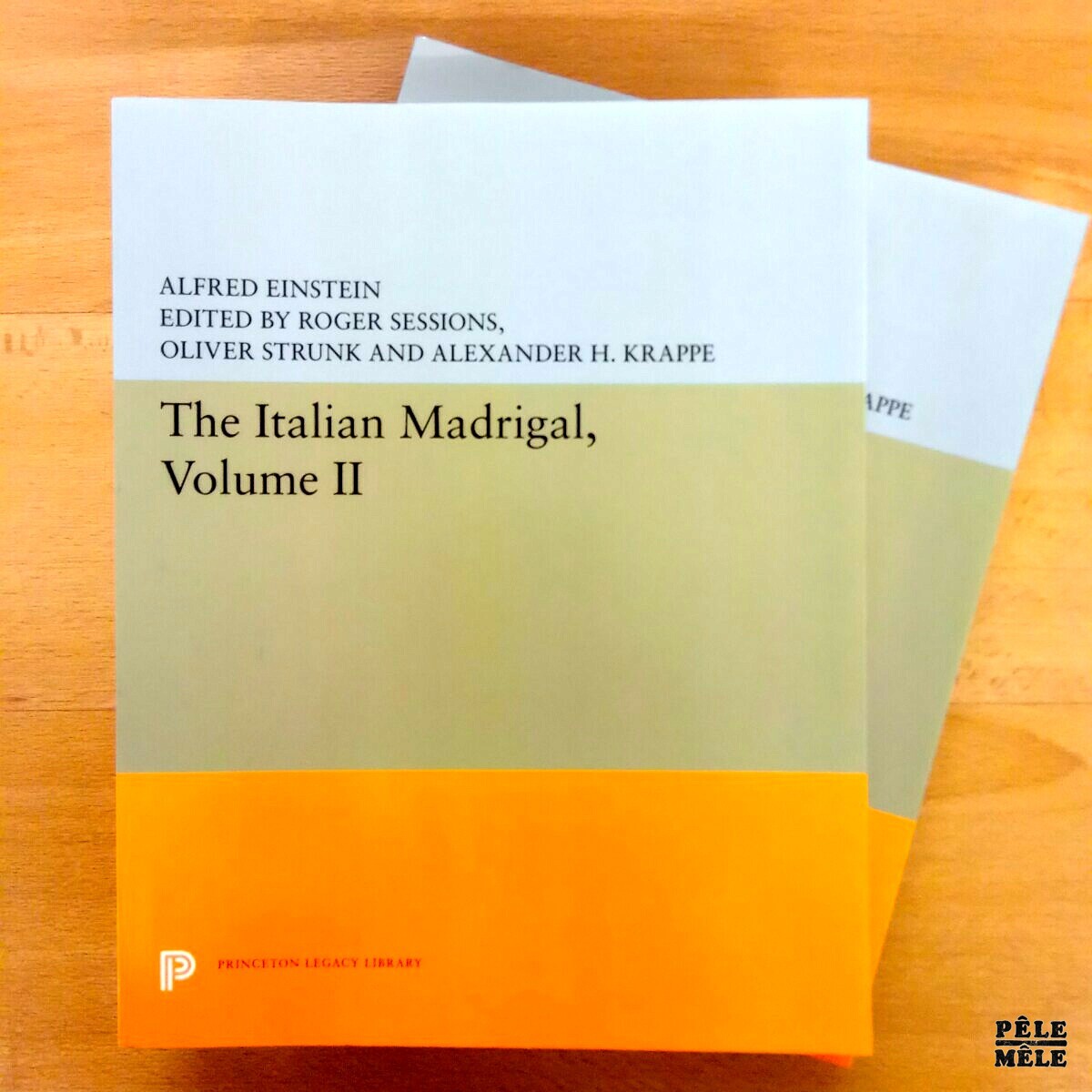 "The Italian Madrigal" 3 volumes - Alfred Einstein (Princeton Legacy Library) - Pêle-Mêle Online