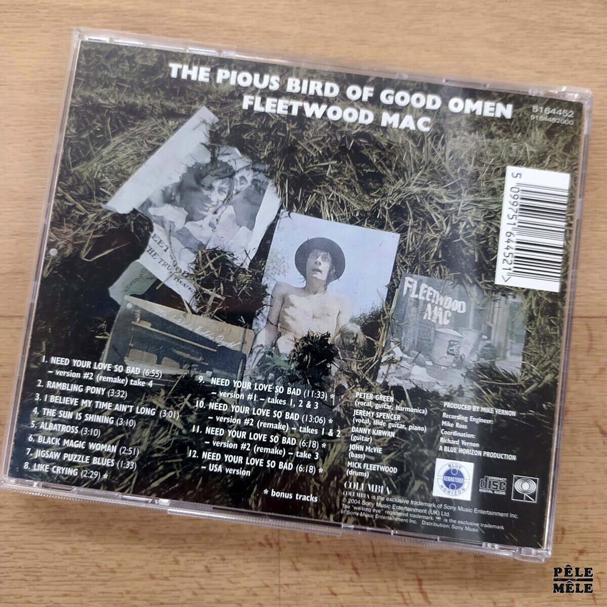 Fleetwood Mac "The Pious Bird of Good Omen" (BLUE HORIZON, 2004) - Pêle ...