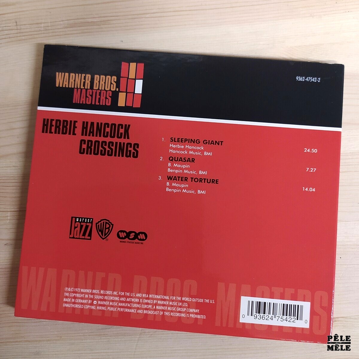 Herbie Hancock "Crossings" (WARNER, 1972) - Pêle-Mêle Online