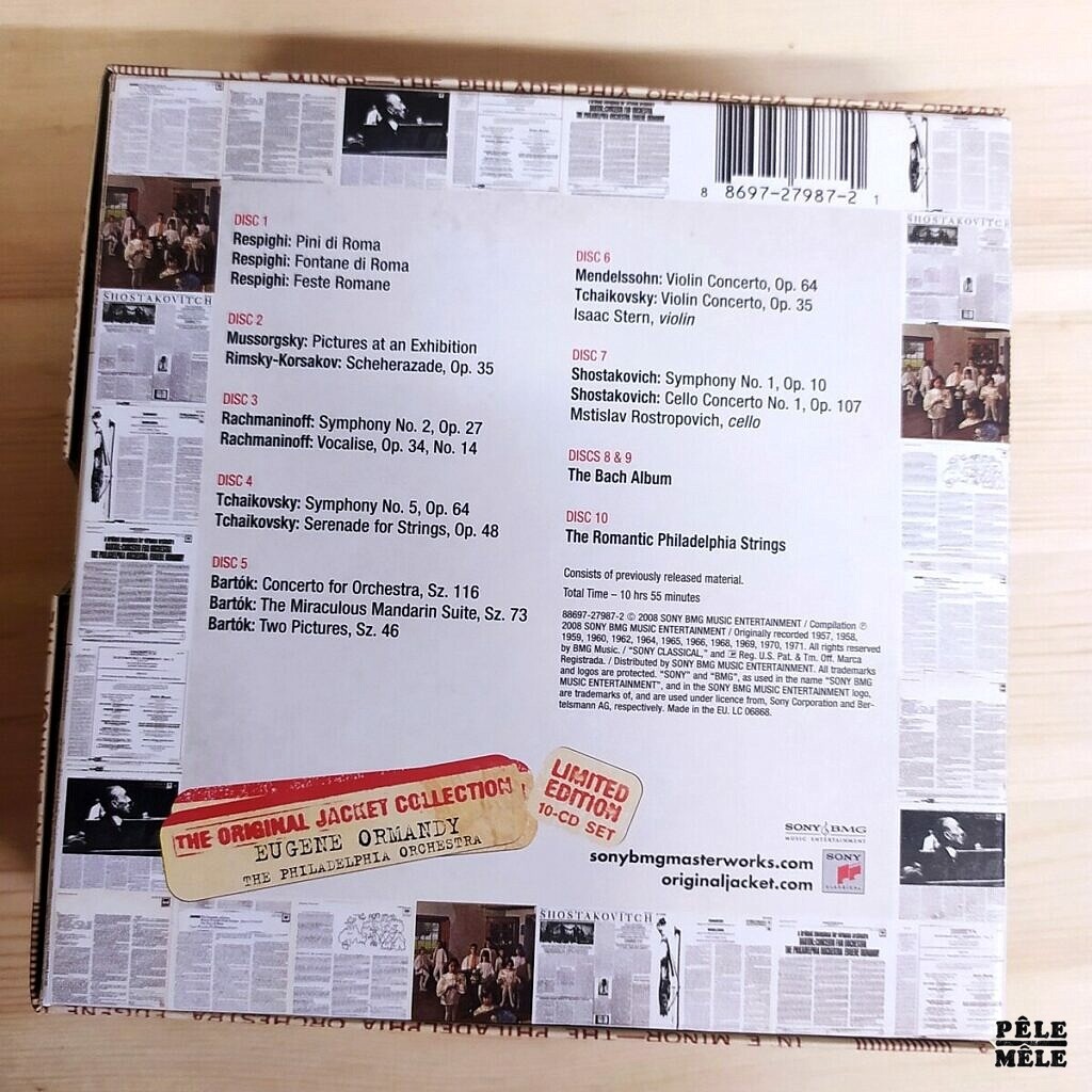 Eugene Ormandy / The Philadelphia Orchestra "The Original Jacket ...