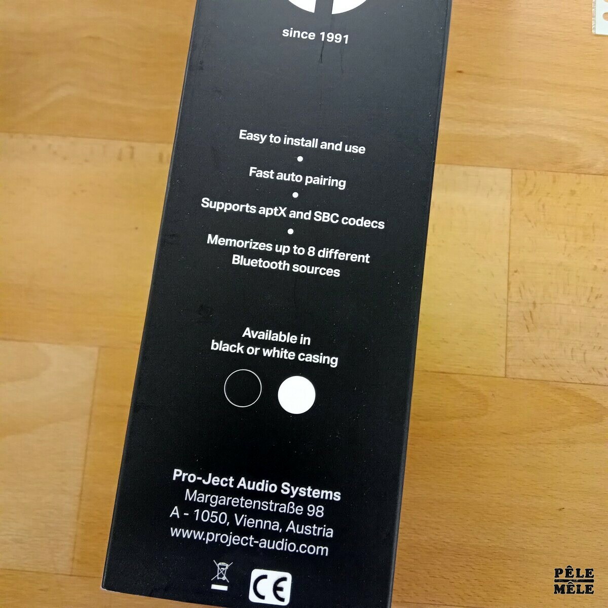 Pro-Ject Audio systems - Bluetooth Box E Bluetooth audio receiver - Pêle-Mêle Online