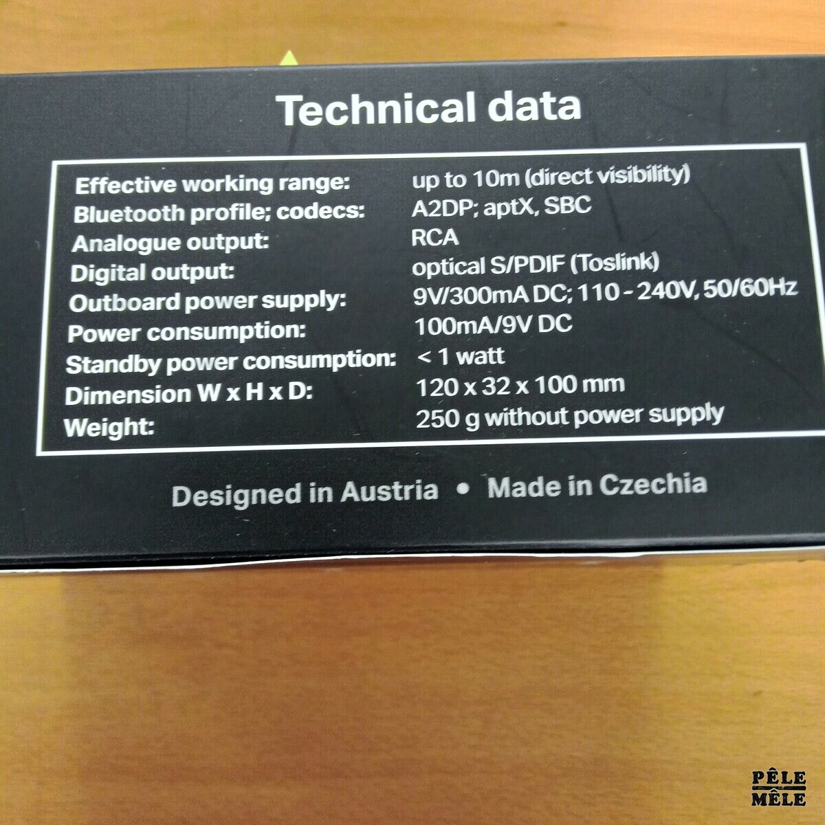 Pro-Ject Audio systems - Bluetooth Box E Bluetooth audio receiver - Pêle-Mêle Online