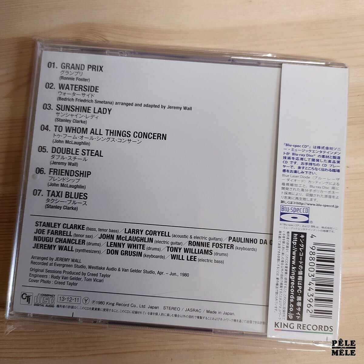 Fuse One "Fuse" (CTI, 1980) Blue-Spec CD IMPORT JAPONAIS - Pêle-Mêle Online