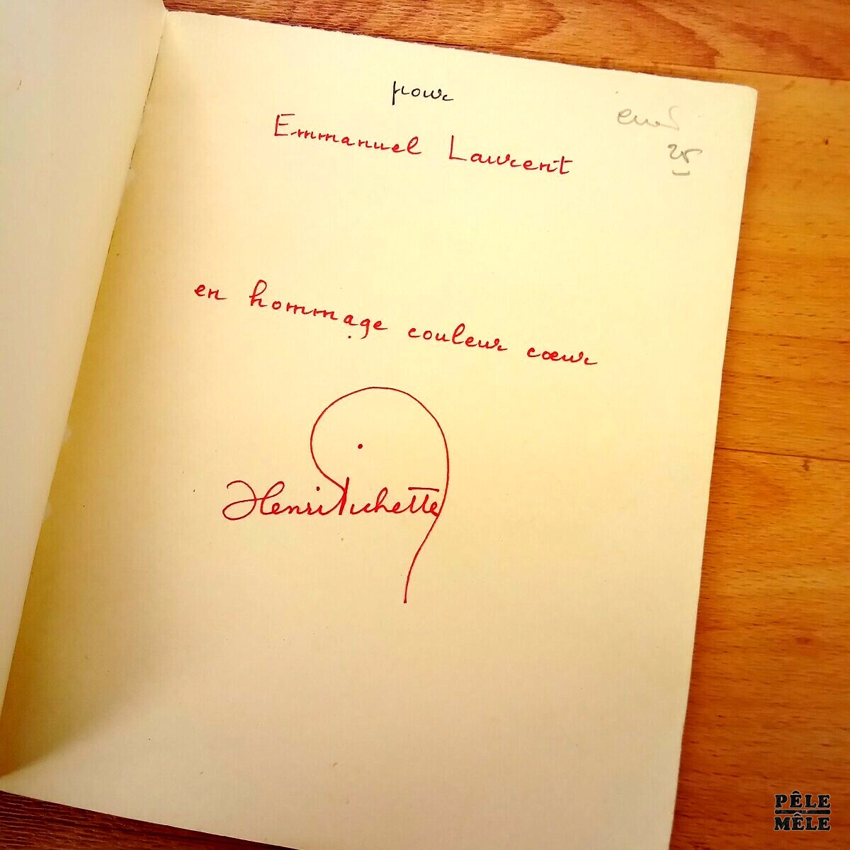 "Odes à chacun" - Henri Pichette / Avec envoi / 1961 - Pêle-Mêle Online