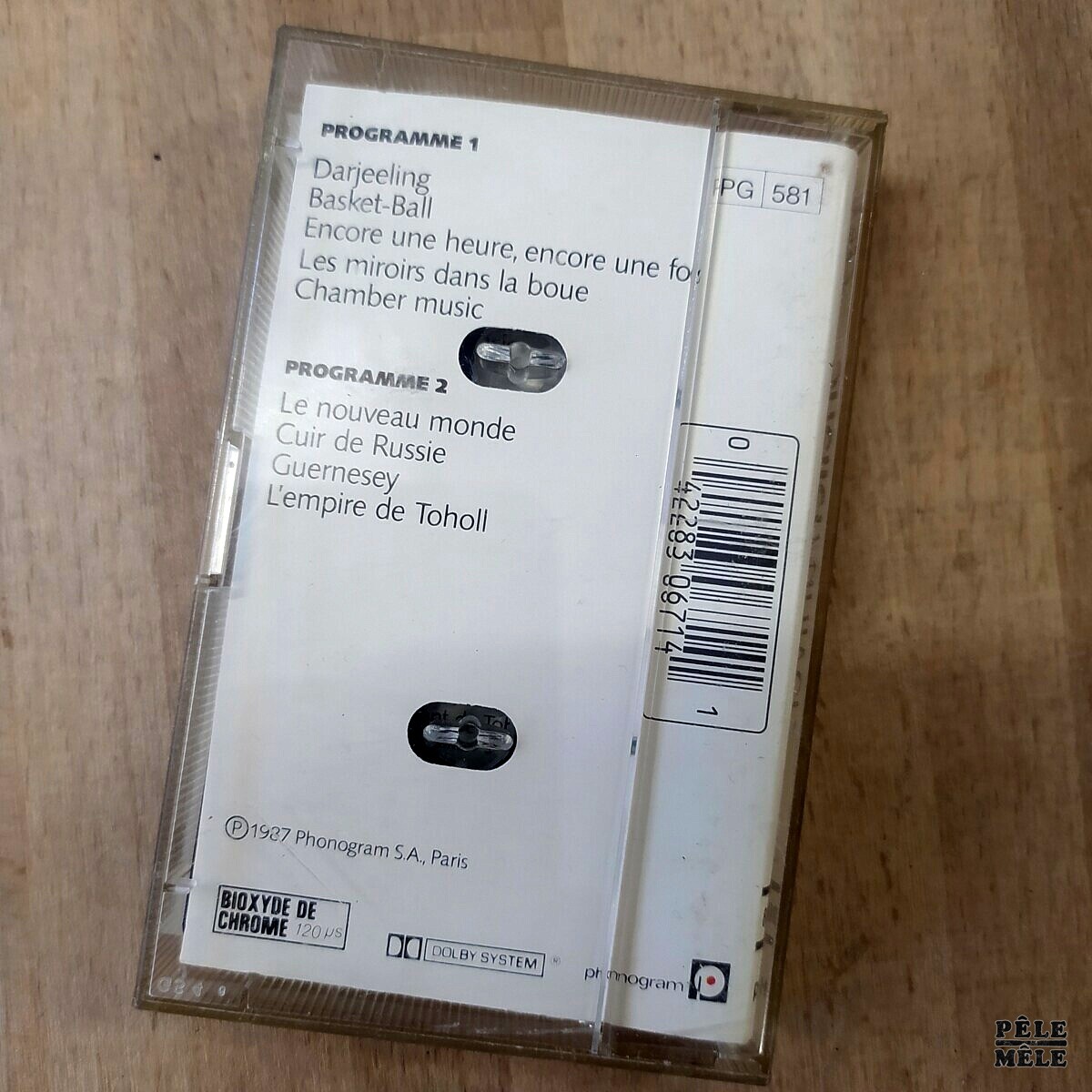 William Sheller "Univers" (PHILIPS, 1987) - K7 AUDIO - Pêle-Mêle Online