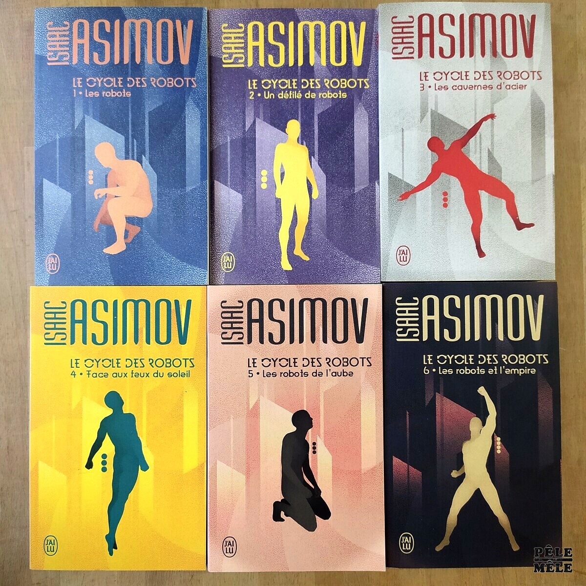 Pack Isaac Asimov "Le Cycle des Robots" (FOLIO) / 6 livres - Pêle-Mêle Online