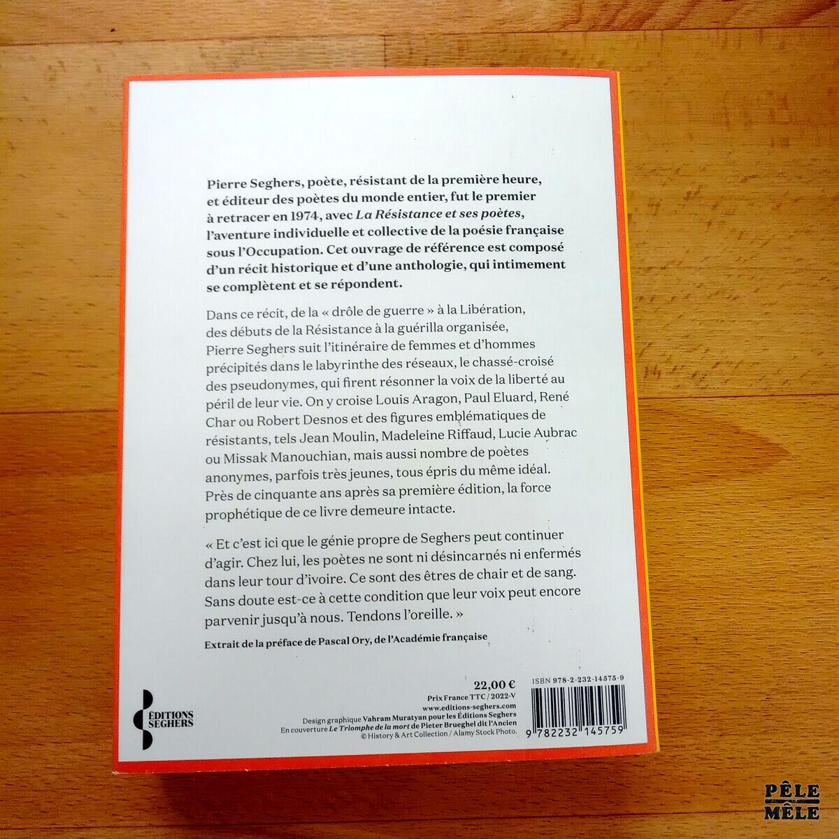 "La résistance et ses poètes - Première partie" - Pierre Seghers ...